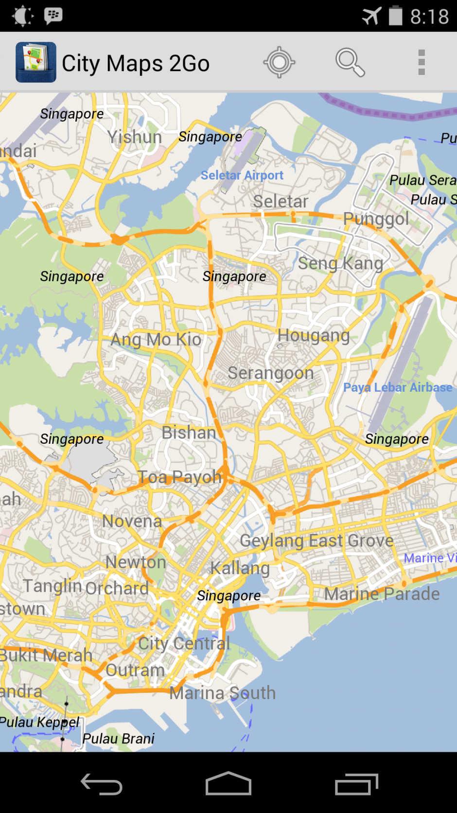 MTM Favorite Travel App - City Maps 2Go