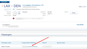 How To Change a Frequent Flyer Number on a BA Booking