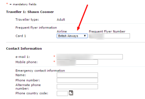 How To Change a Frequent Flyer Number on a BA Booking