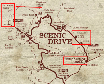 Red Rock Canyon Hiking Trails - La Madre Springs - A Gem