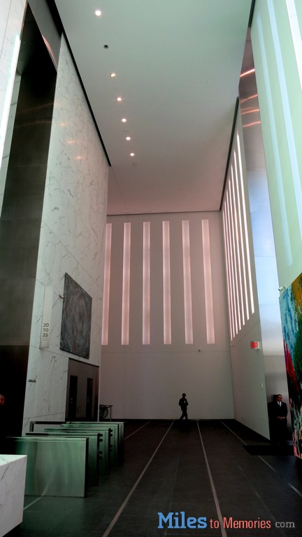 First Look at the One World Trade Center Lobby with Photos