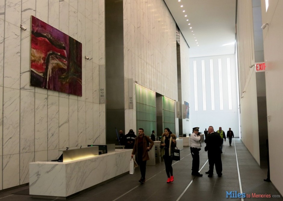 First Look at the One World Trade Center Lobby with Photos