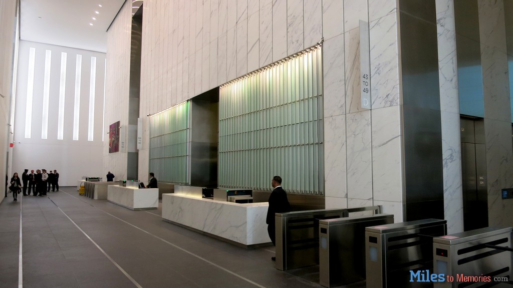 First Look at the One World Trade Center Lobby with Photos