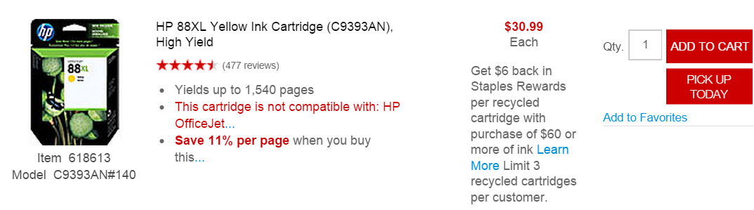 Staples Ink Recycling Guide - Get Hundreds In Free Stuff