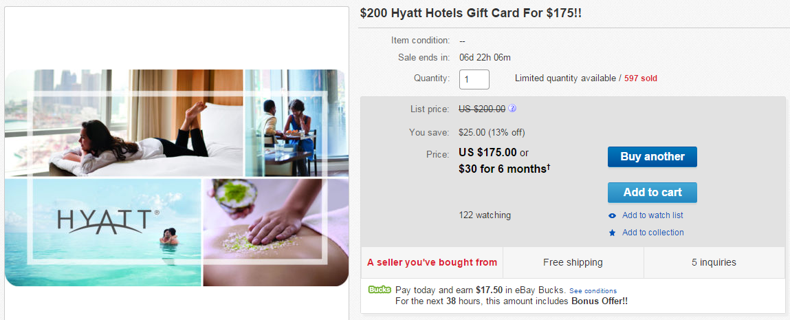 Hyatt Amex OPEN Discount Alternatives - 20%+ Off Gift Cards