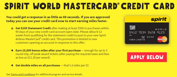How to Get the Secret Spirit Airlines Mastercard 15K + $100 Offer