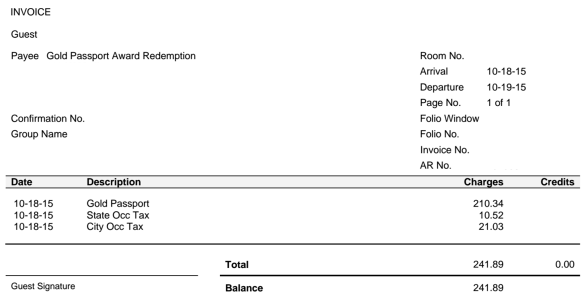 This Is How Much Hyatt Paid the Hotel for my Recent Sold Out Award ...
