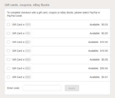 Quick Tip: The New Easy Way to Find Your Old eBay Gift Card Balances (I ...