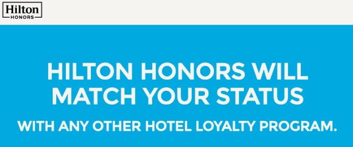 Hilton Honors Status Match For 90 Days, or 2 Years With Stays - Miles ...