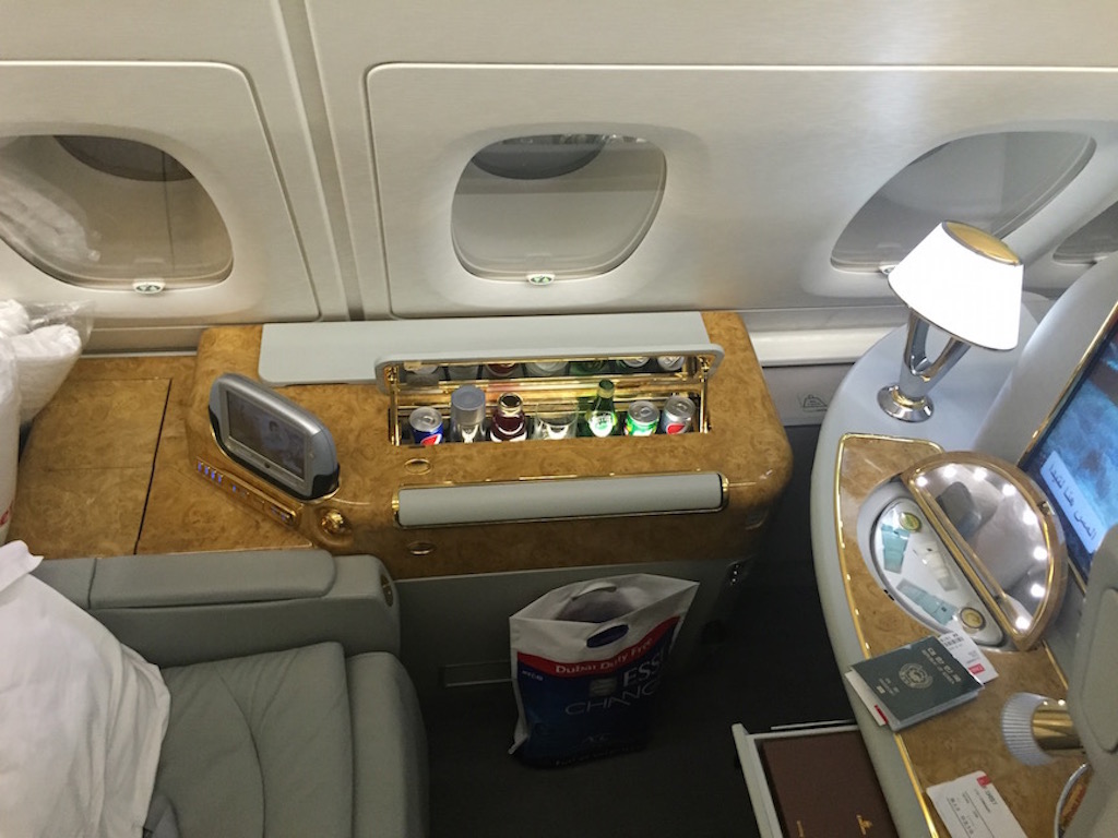 [Review] Emirates Airlines First Class A380-800 (DXB-ICN) - Miles to ...
