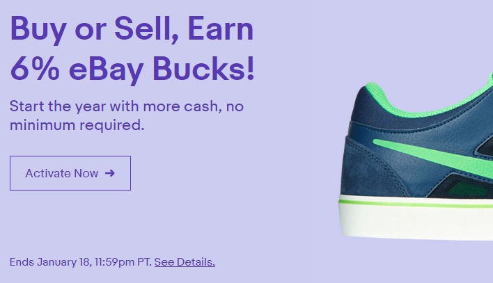 6% eBay Bucks Bonus Offer For Buyers and Sellers, Plus Gift Card ...