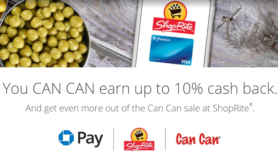 Earn 10X at ShopRite with Chase Pay - Miles to Memories