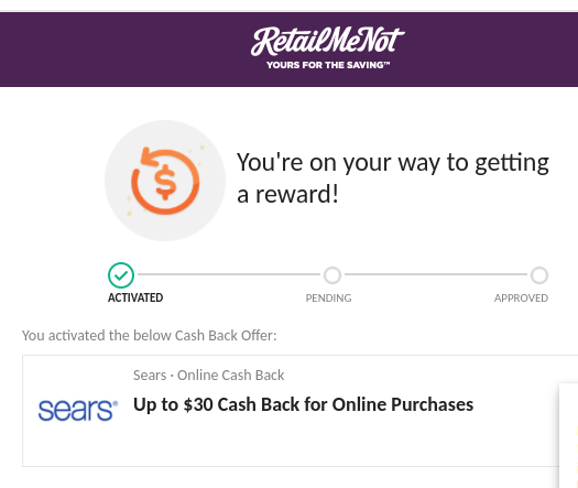 RetailMeNot Cashback Feature: Huge Savings