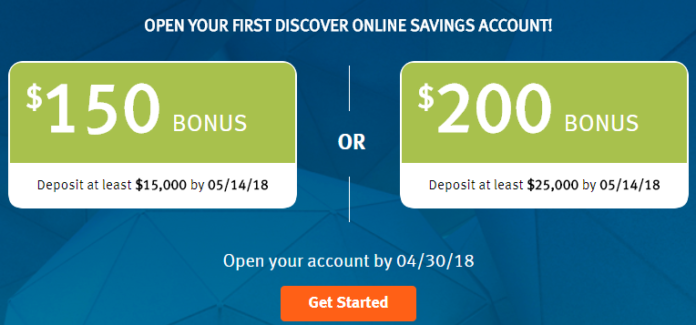 Earn up to $200 with your First Discover Online Savings Account - Miles ...