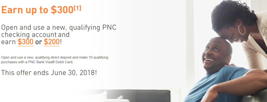 Get up to $300 from PNC Bank with a New Checking Account - Miles to ...