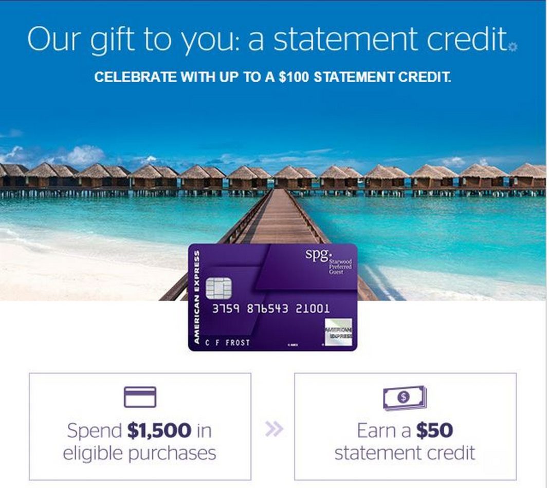 (Targeted) American Express SPG Spending Offer