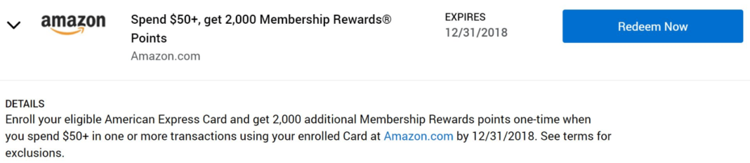 Save 40% at Amazon with New Targeted Amex Offer - Miles to Memories