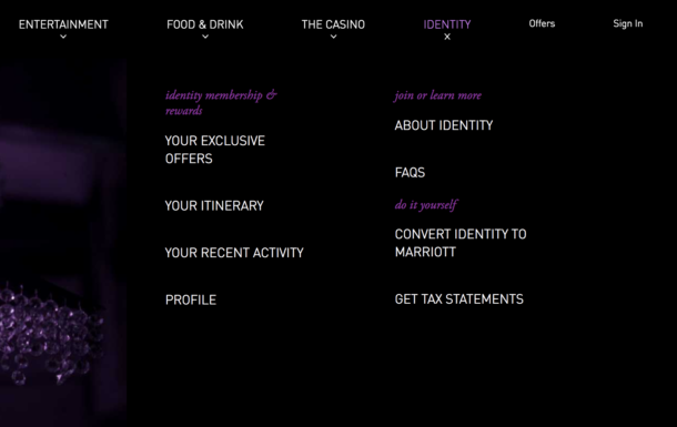 Marriott's Cosmopolitan Identity Rewards Introduces Easy Online Account ...