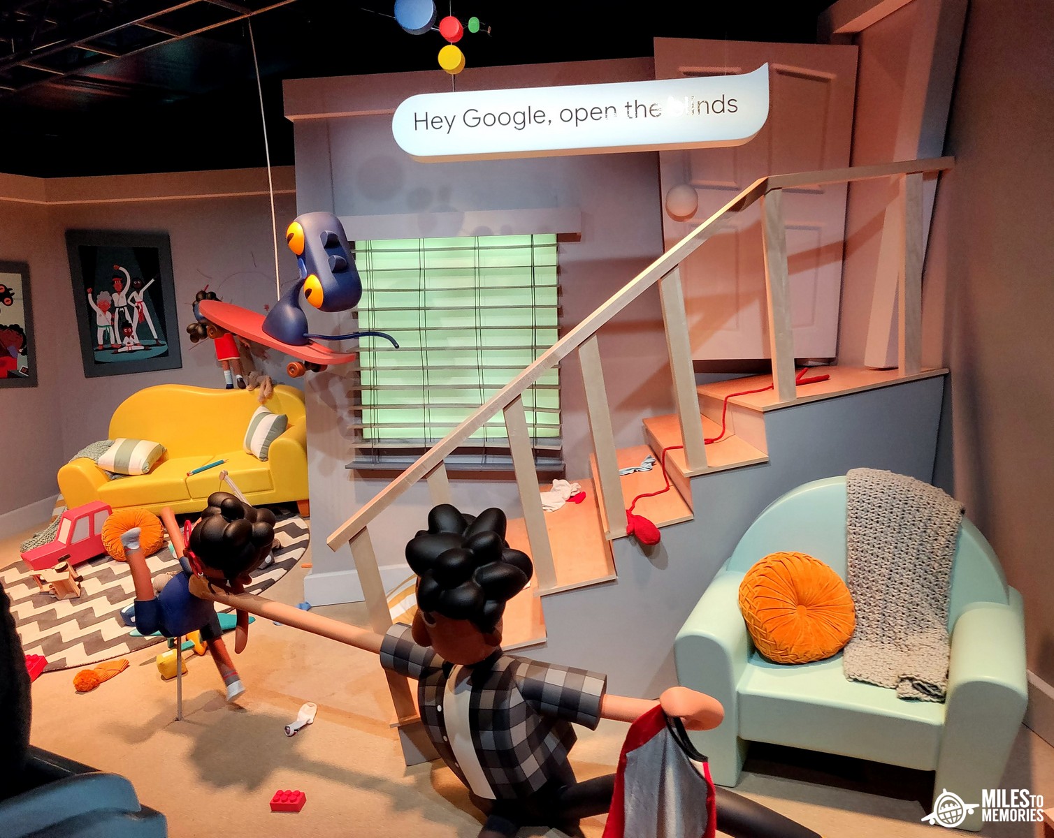 Google Built a HUGE Disney Style Ride at CES & It Was Awesome! - Miles ...