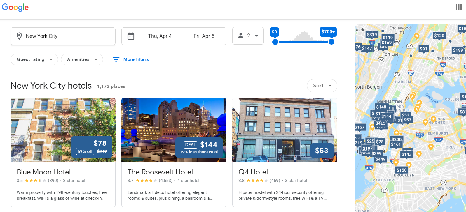 Tech Giant Google Rolls Out Google Hotels - Miles to Memories