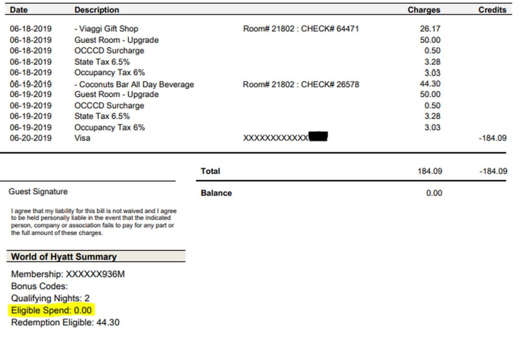 Hyatt Room Charge Issues - Their Rules Are Not Customer Friendly