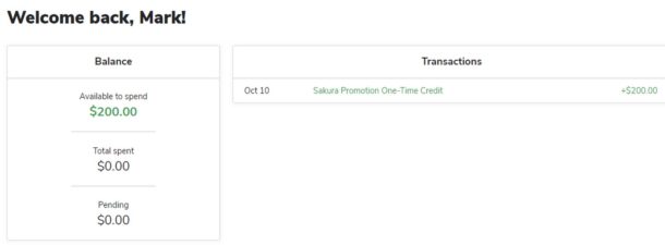 It Is Legit!!! My Sakura Debit Card Arrived Today - With The $200 Bonus ...