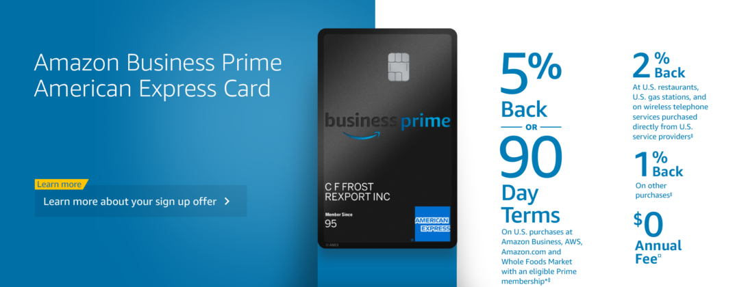 Amex Amazon Business Prime Card Now Has a $225 Bonus - Miles to Memories