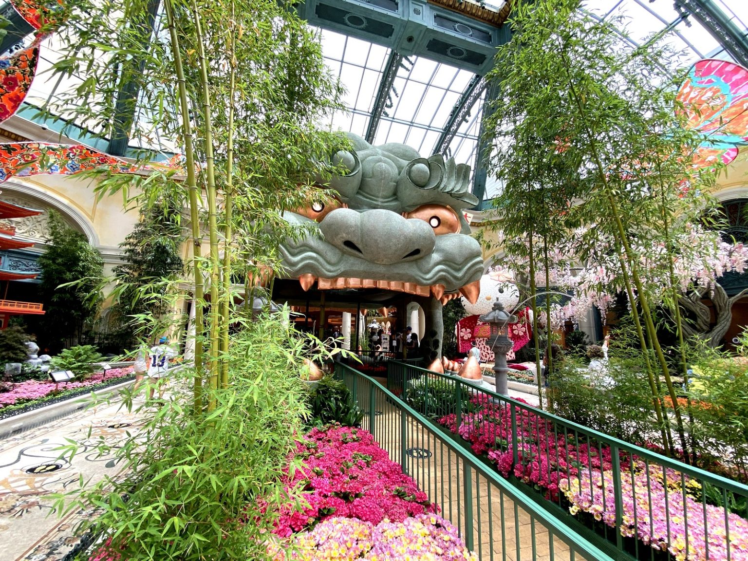 (Video Tour) Bellagio Conservatory Japan Journey July 2020 w/ Hello Kitty!