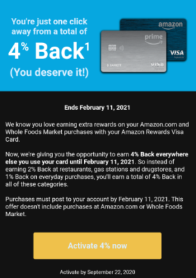 Chase Amazon Cards, Earn Up to 4% Unlimited Cashback Everywhere Through ...