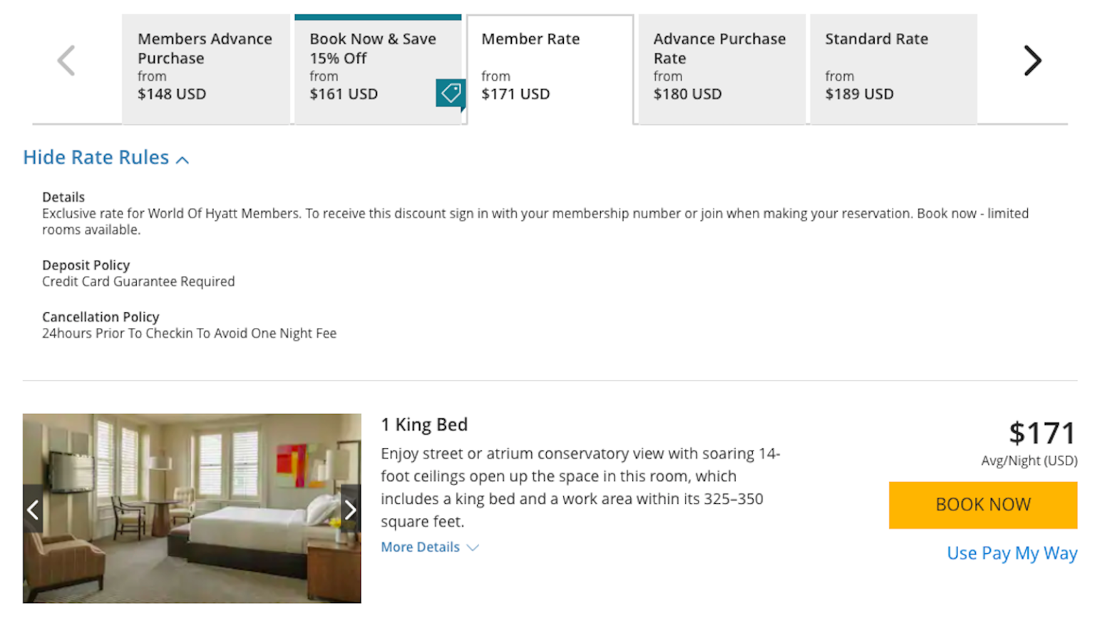 New Hyatt Pay My Way Option - What It Is And How It Works