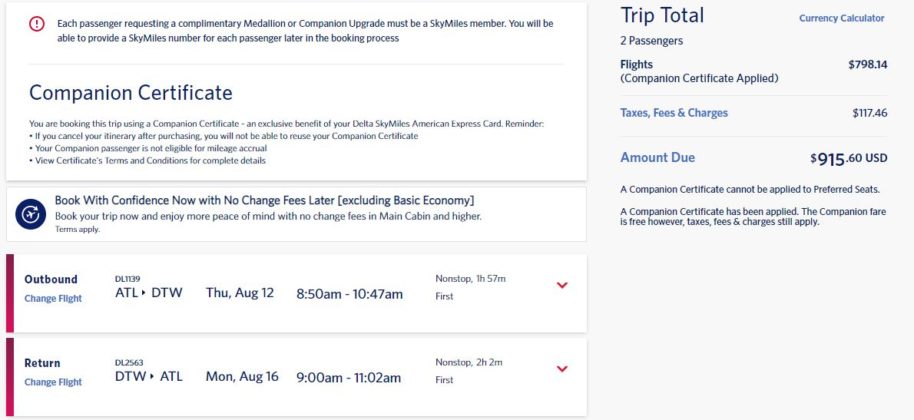 How to Use a Delta Companion Certificate: Step-by-Step Booking Guide