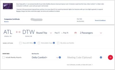 How to Use a Delta Companion Certificate: Step-by-Step Booking Guide