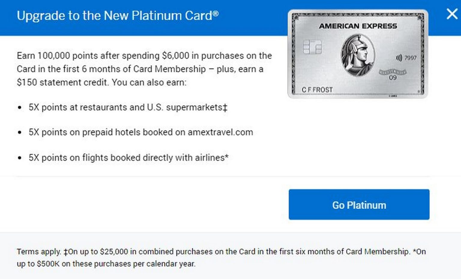 Amex Platinum Upgrade Offer: The Best Offer I Have Every Seen