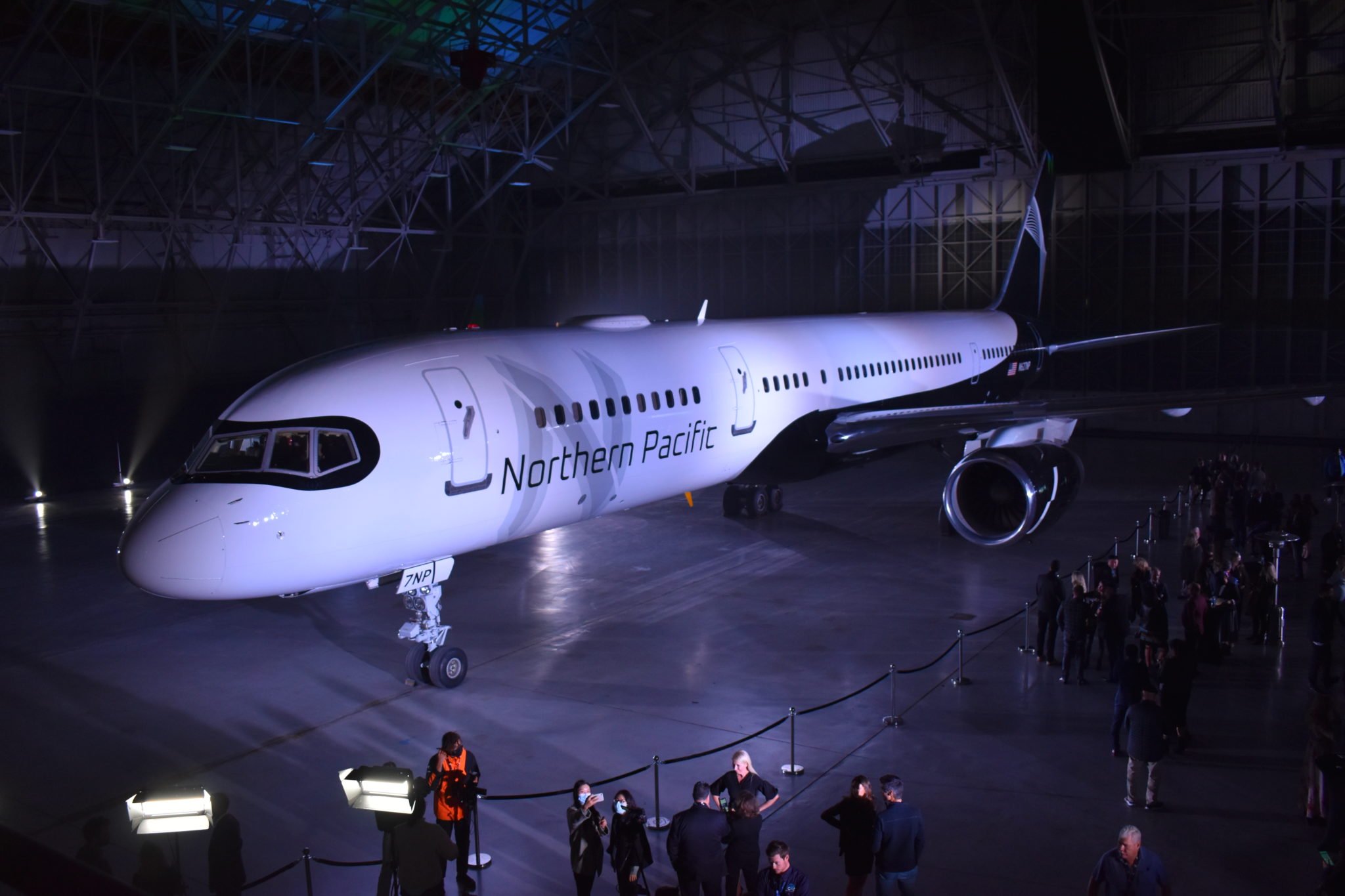 Northern Pacific Airways: Transpacific Startup Unveils First 757-200 Livery
