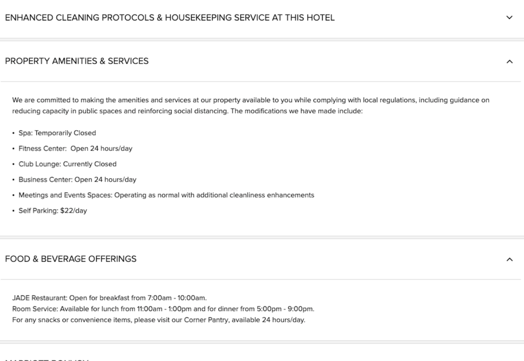 Secret Marriott Website - See What's Open Before You Book