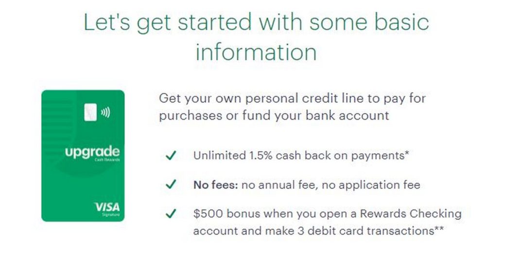 Upgrade Debit Card Offer: Earn Up To $500 In New Member Offers