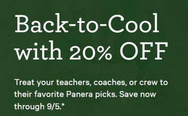 20% Off Panera Gift Cards (Up To $1500 Per Day)