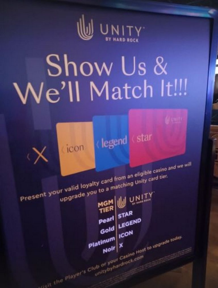$100 Free With Hyatt Status! Unity By Hard Rock Offer Status Match for ...