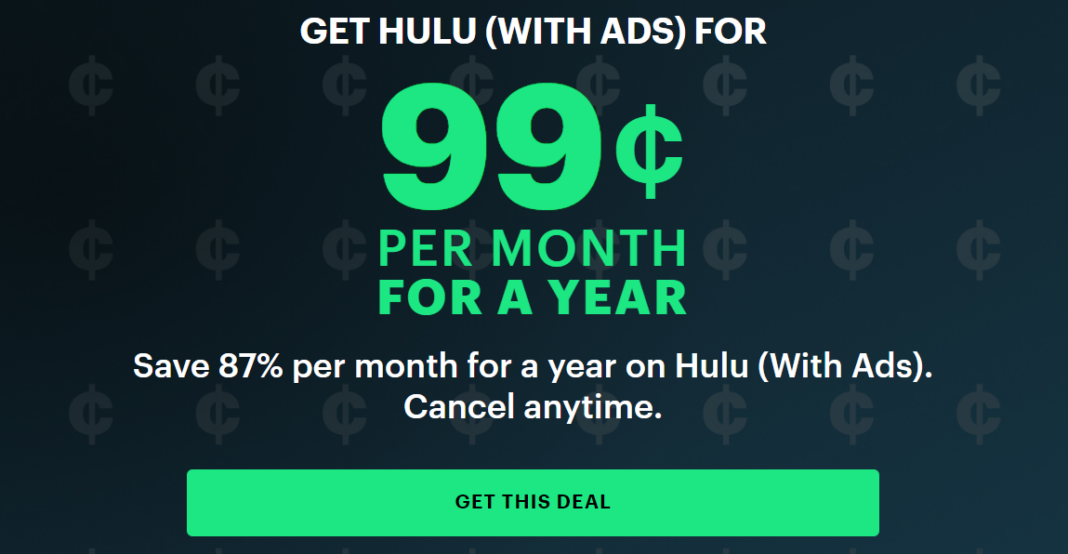Get One Year of Hulu for Just 99 Cents per Month - Miles to Memories